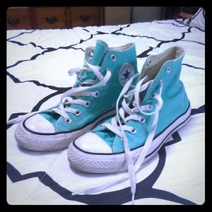 Converse | Shoes | Converse Teal Blue | Poshmark